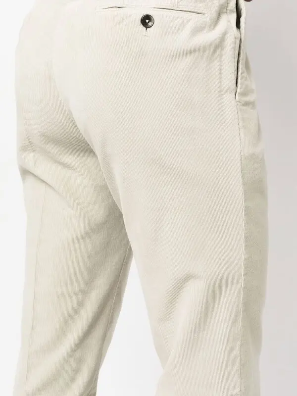 PT TORINO Straight-leg Chino Trousers - Neutrals