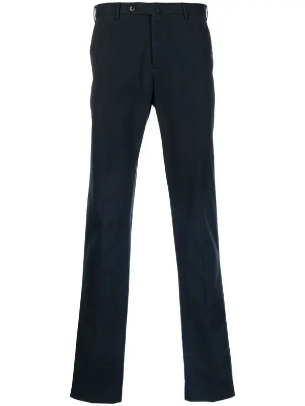 PT TORINO Slim-fit Chino Trousers - Blue