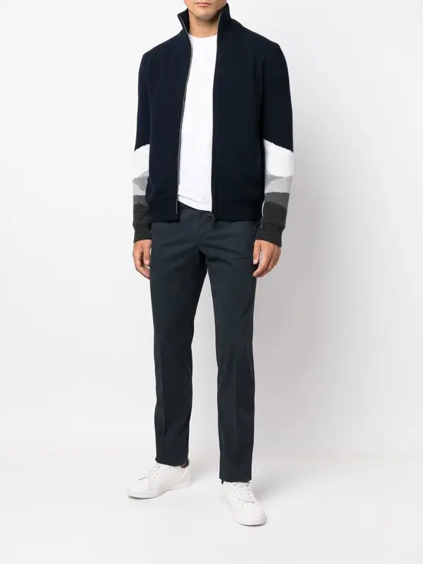 PT TORINO Slim-fit Chino Trousers - Blue