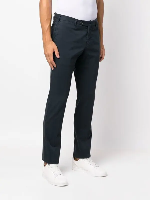 PT TORINO Slim-fit Chino Trousers - Blue