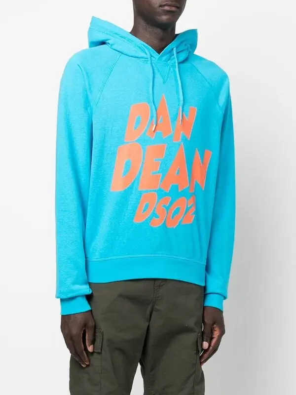 Dsquared2 Logo Drawstring Hoodie