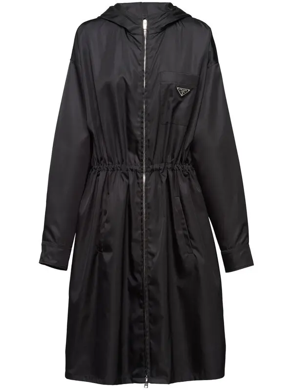 Prada Re-nylon Hooded Raincoat