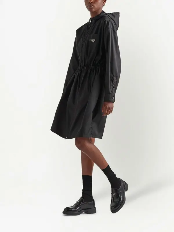 Prada Re-nylon Hooded Raincoat