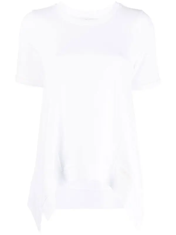 Stella McCartney Waterfall-hem T-shirt