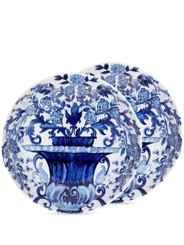 Dolce & Gabbana Set-of-two Soup Bowls - Blue