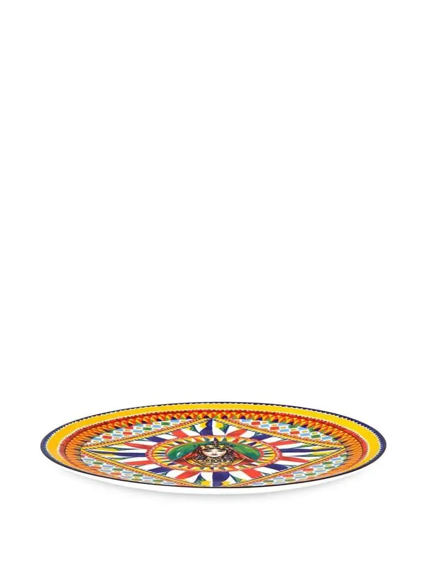 Dolce & Gabbana Archive-print Charger Plate