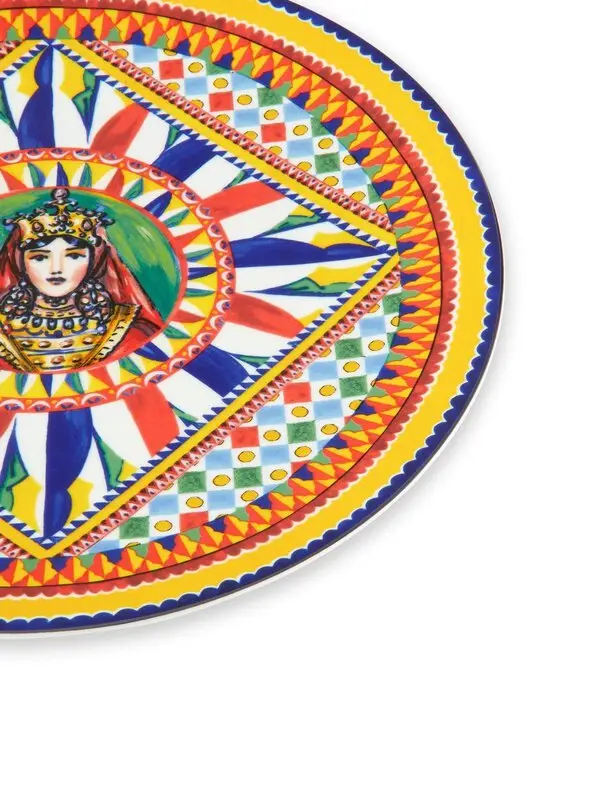 Dolce & Gabbana Archive-print Charger Plate