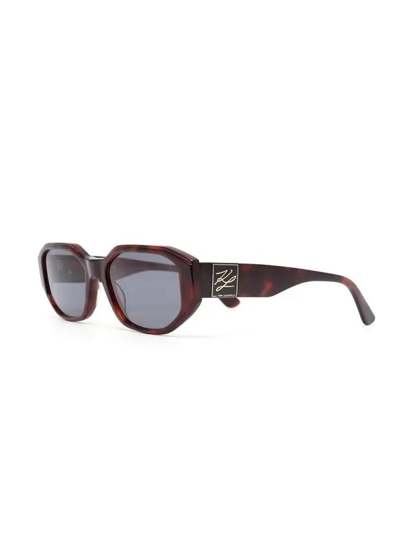 Karl Lagerfeld Autograph Rectangle Sunglasses