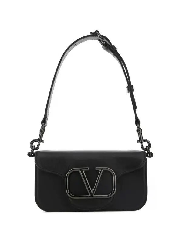 Valentino Garavani Mini Locò Leather Crossbody Bag