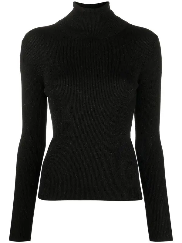 P.a.r.o.s.h Roll-neck Ribbed-knit Jumper