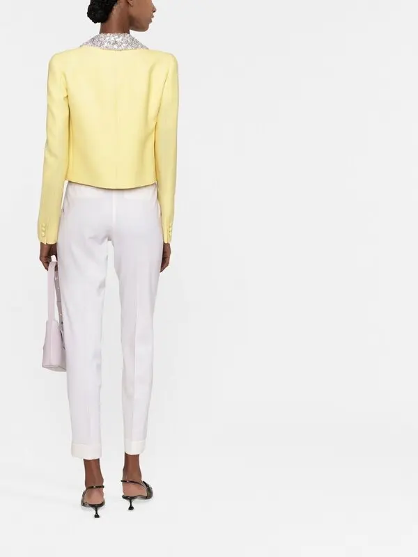 P.a.r.o.s.h Straight Leg Tailored Trousers