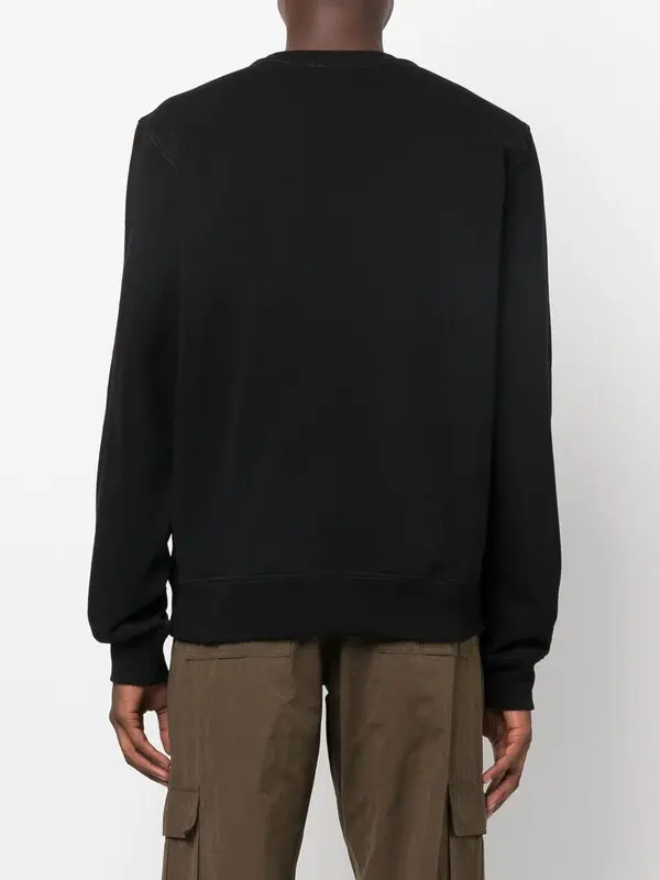 DIESEL® Logo-print Cotton Jumper