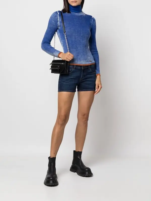 DIESEL® Straight-leg Denim Shorts