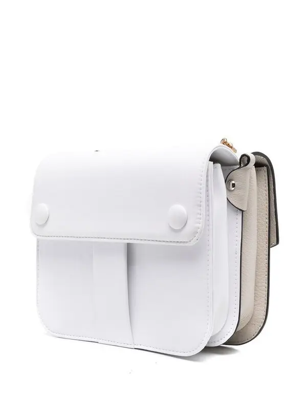 MAISON MARGIELA New Lock Square Shoulder Bag - Neutrals