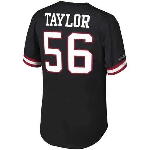 Mitchell & Ness Lawrence Taylor New York Giants Retired Player Mesh Top