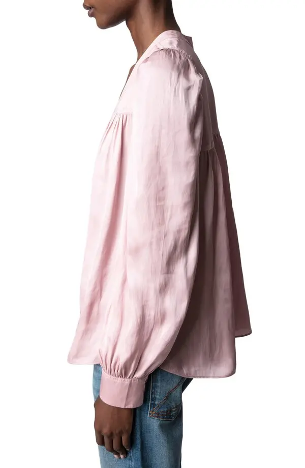 Zadig&Voltaire Telia Satin Top