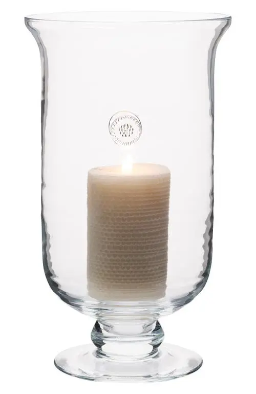 JULISKA Berry & Thread Large Hurricane Glass Candleholder