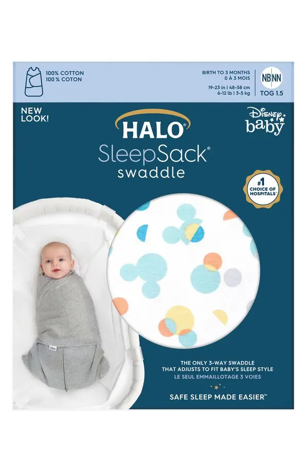 HALO Sleepsack™ Swaddle - Mickey Overlay