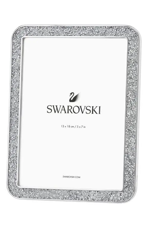 SWAROVSKI Minera Crystal Picture Frame - Silver Tone