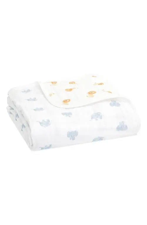 ADEN + ANAIS Organic Dream Blanket - Animal Kingdom