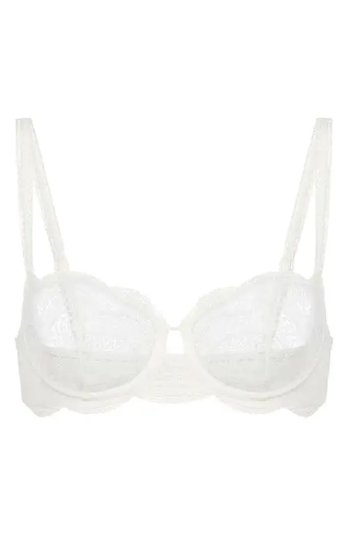 Simone Perele Karma Underwire Lace Demi Bra - Ivory