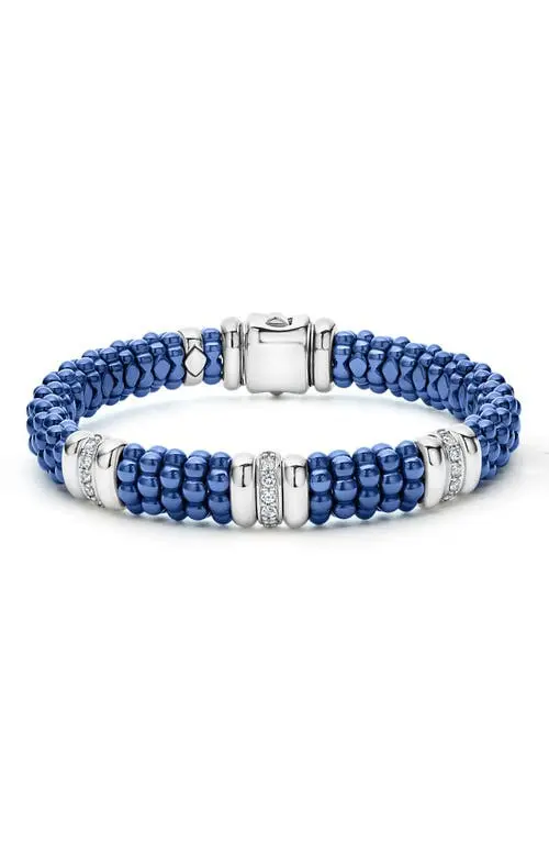 Lagos Caviar Rope Bracelet - Ultramarine