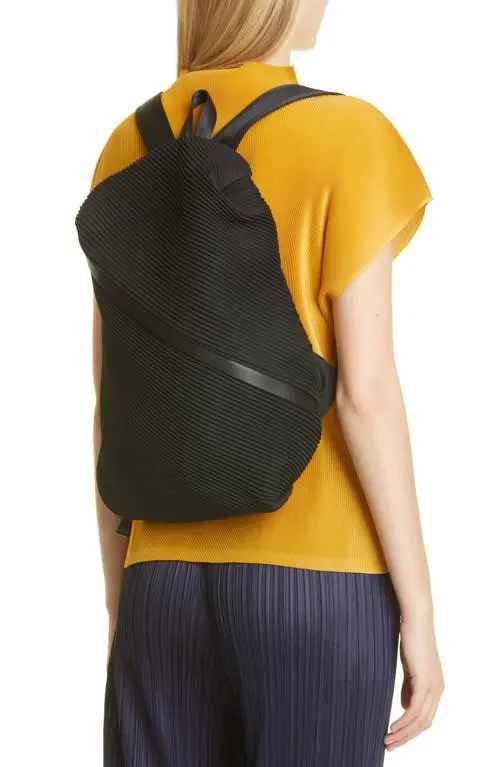 Issey Miyake Bias Pleated Backpack