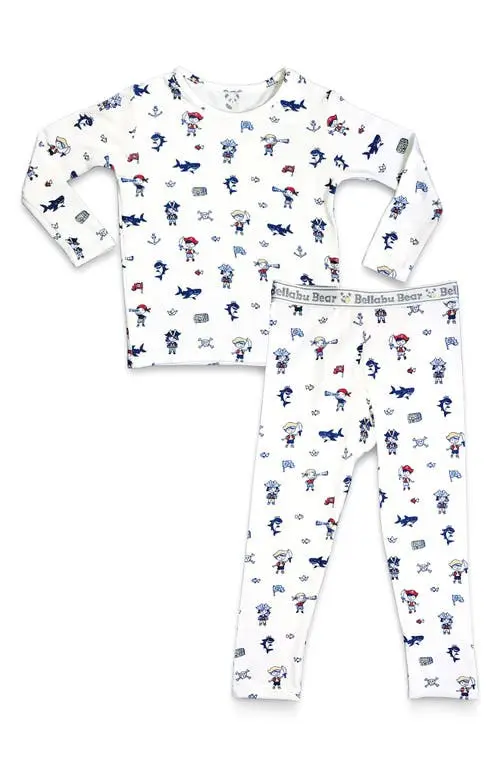 BELLABU BEAR S Fitted Two-piece Pajamas - Pirate