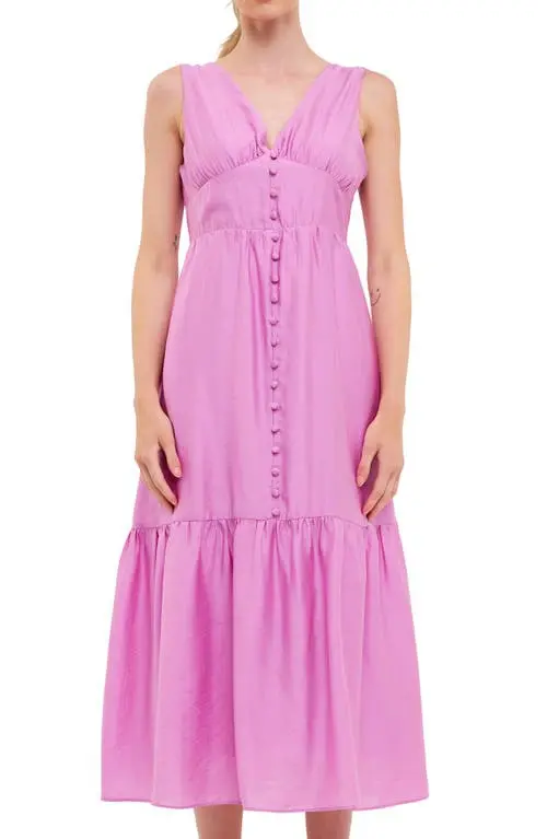 Endless Rose Bow Back Midi Dress