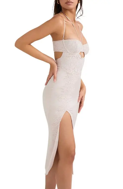 House Of Cb Georgia Lace Body-con Dress