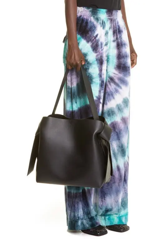 Acne Studios Musubi Midi Tote - Black/silver