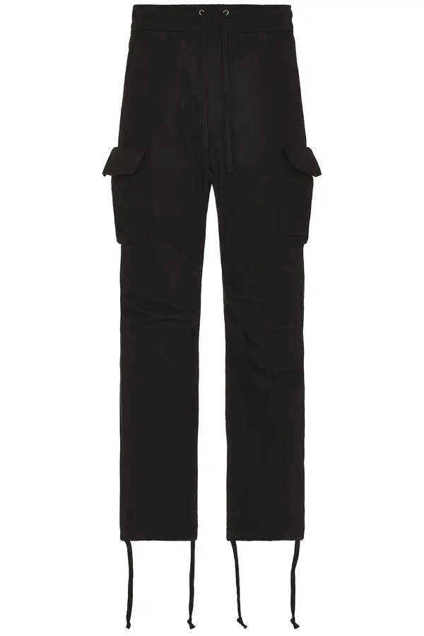 John Elliott Back Sateen Cargo Pants - Black