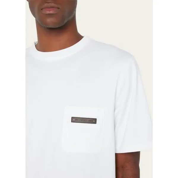Berluti Leather Tab T-shirt