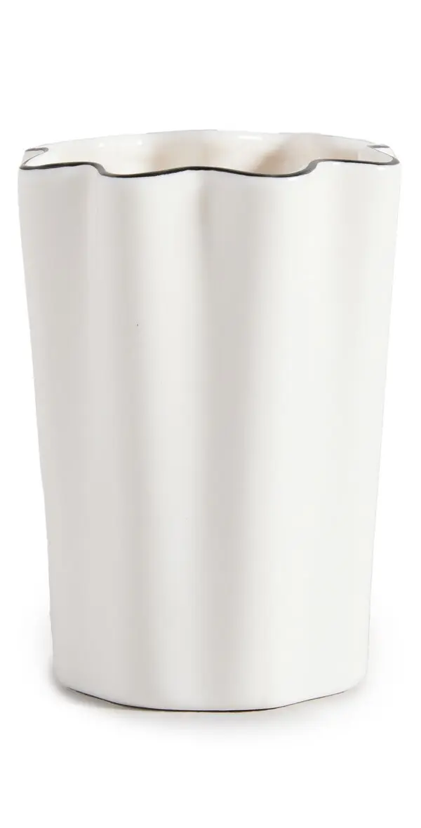 KASSATEX Le Marais Tumbler - White