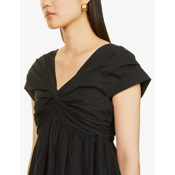 Tove Olivia Peplum Organic-cotton Top