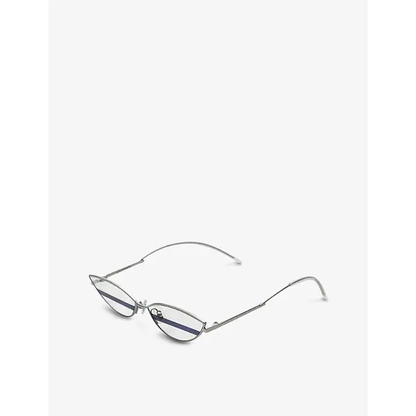 Gentle Monster Acetate And Metal Cat-Eye Frame Sunglasses  display picture 1