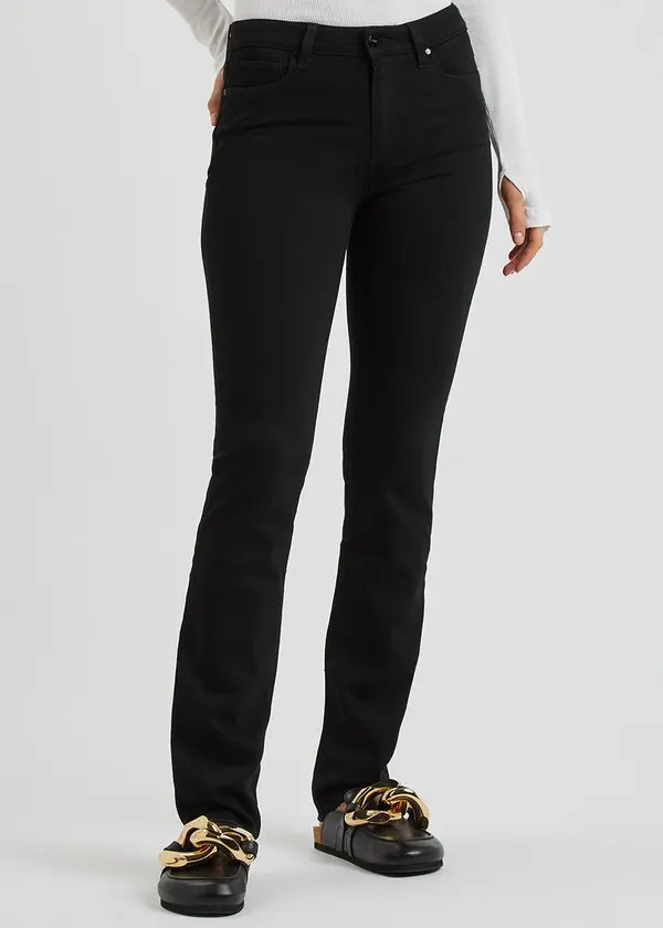 Paige Hoxton Transcend Slim-leg Jeans - Black