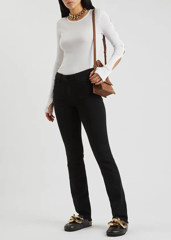 Paige Hoxton Transcend Slim-leg Jeans - Black