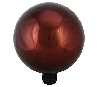 NORTHLIGHT Shiny Berry Red Gazing Ball - One-color