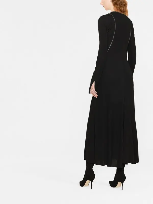 Victoria Beckham Piped-trim Detail Dress