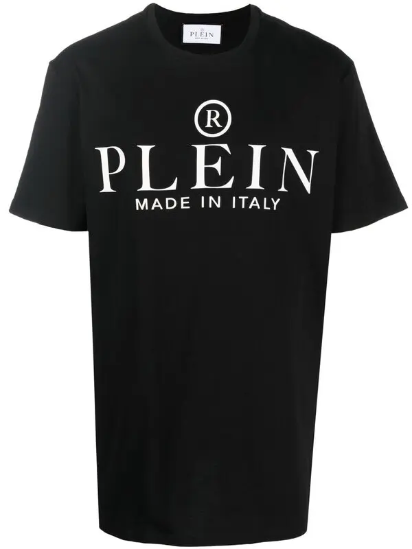 Philipp Plein Logo-print Short-sleeved T-shirt - Black