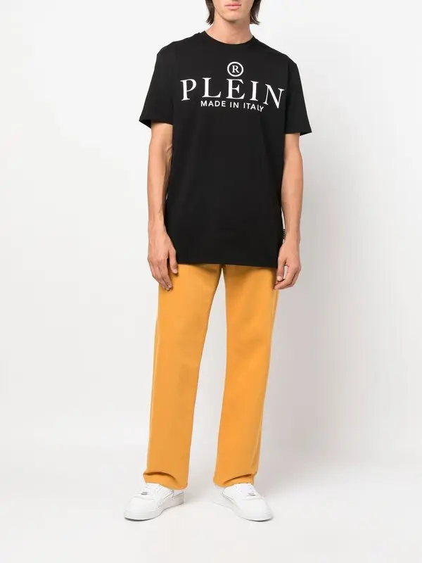 Philipp Plein Logo-print Short-sleeved T-shirt - Black