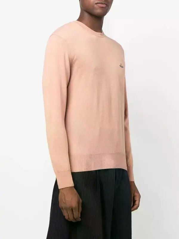 VIVIENNE WESTWOOD Orb Embroidered Jumper - Neutrals