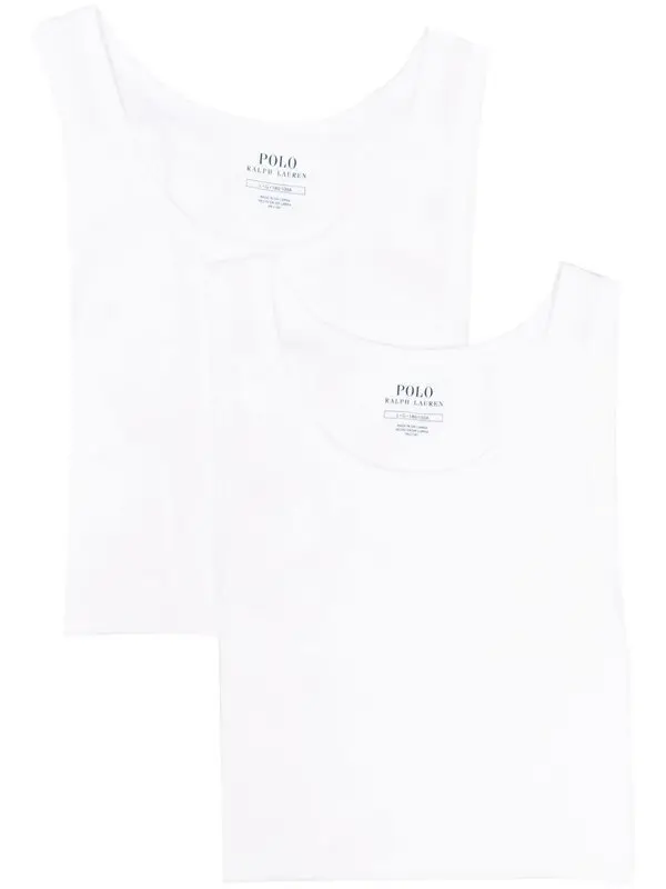 Polo Ralph Lauren Tank Top 2 Pack - White
