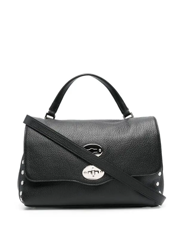 ZANELLATO Positano Leather Tote - Black