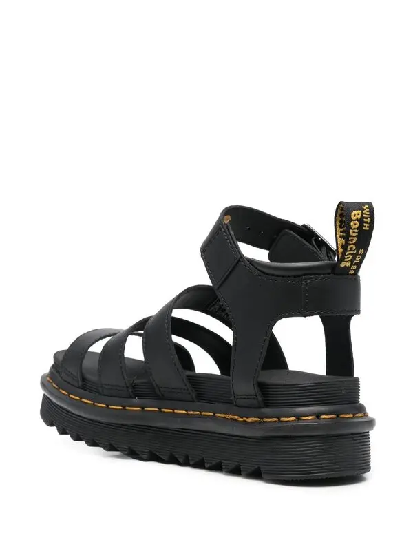 Dr. Martens Blaire Flat Sandals - Black