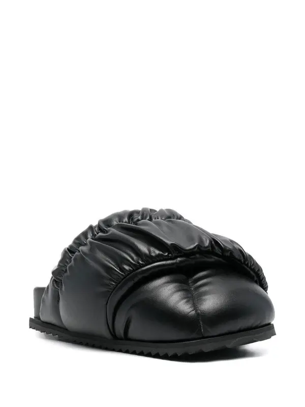 YUME YUME Padded Slip-on Mules - Black