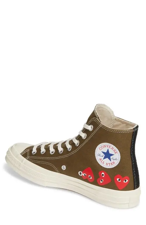Comme Des Garçons X Converse Chuck Taylor High Top Sneaker
