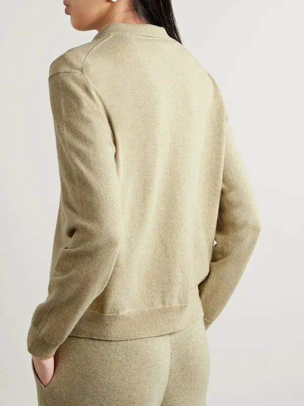Loro Piana Cashmere Polo Sweater