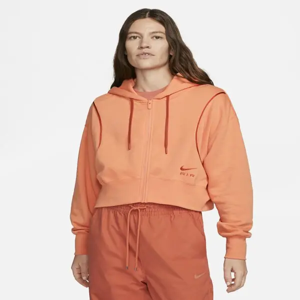 Nike Air Full-Zip Fleece Hoodie Orange Trance,Mantra Orange